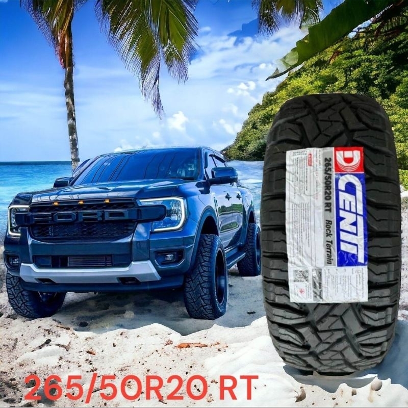265/50R20 Dcenti RT Rock Terrain ผลิตไทยยางใหม่ปี2024 ยางรถยนต์ราคาถูก ...