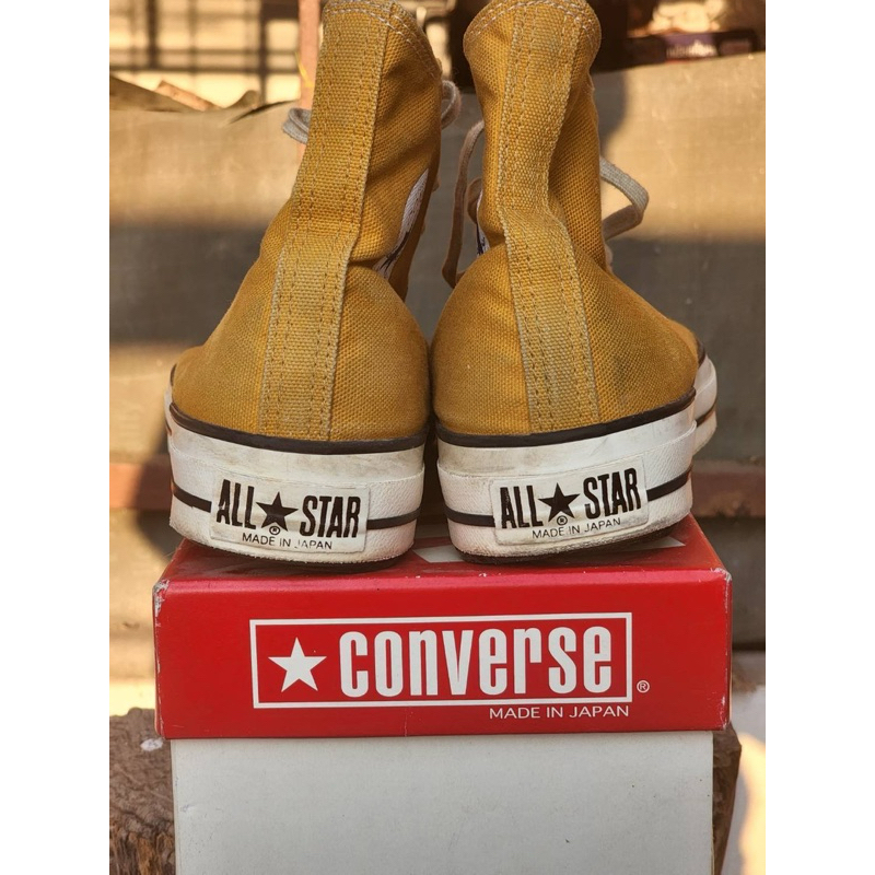 CONVERSE ALL STAR MADE IN JAPAN HI "MUSTARD" | Shopee Thailand