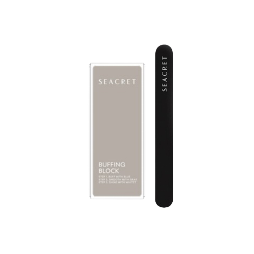 SEACRET Buffing Block & Nail File เซ็ทบล็อกขัดเล็บและตะไบเล็บ | Shopee ...