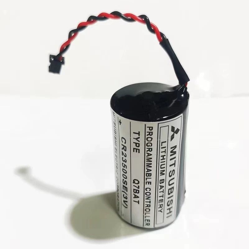 Q7BAT CR23500SE ยี่ห้อ MITSUBISHI แบตเตอรี่ ลิเธียม 3V 5000mAh PLC ...