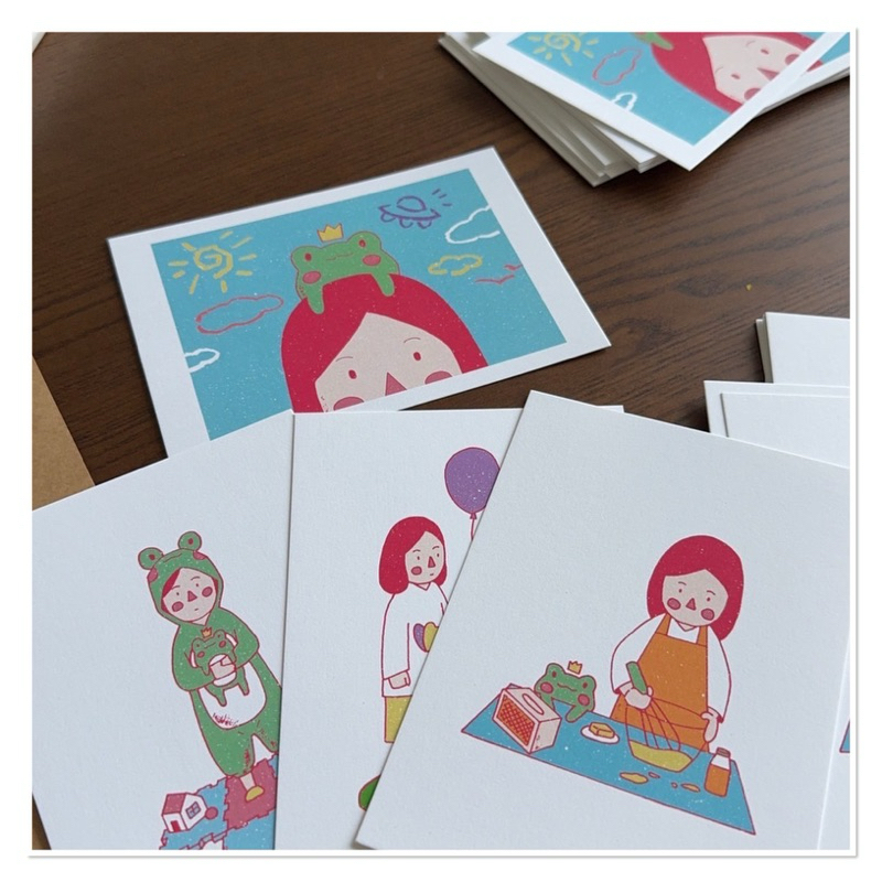 OBOB.BAKE Postcards | Shopee Thailand