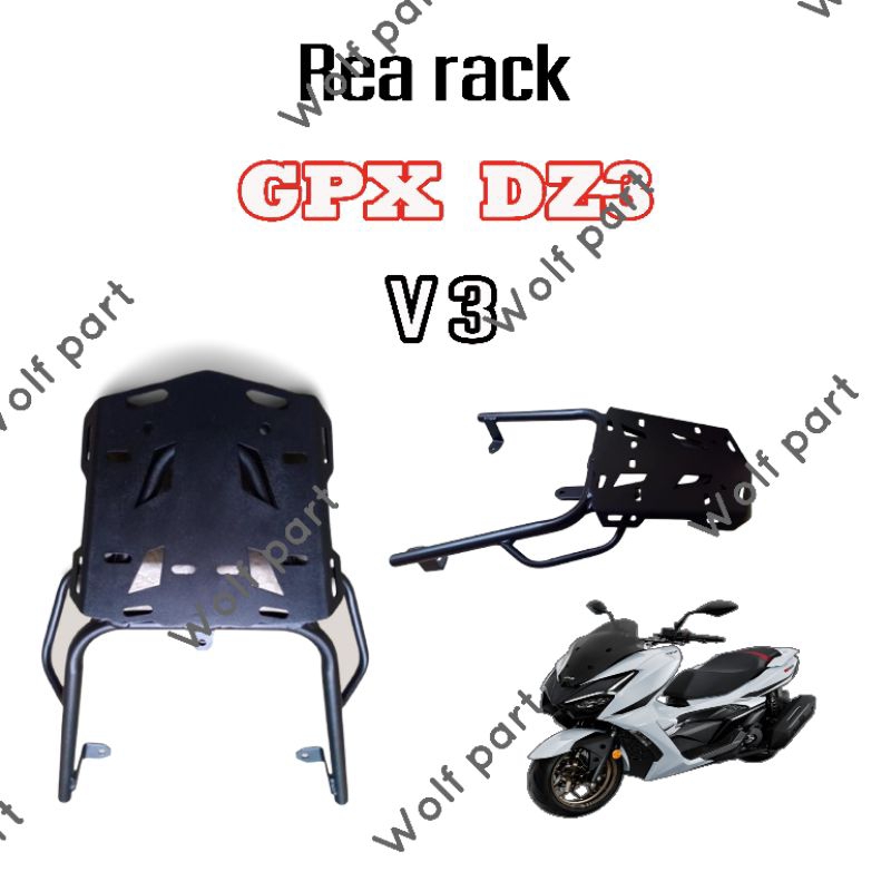 แร็คท้าย GPX DZ3 ( V3 ) ตะแกรงท้าย DZ3 ( V3 ) | Shopee Thailand