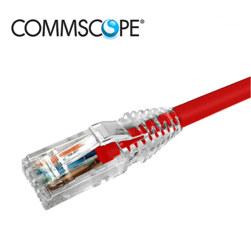 Commscope Netconnect - NPC06UVDBRD035F - RJ-45 to RJ-45 Patch Cord CAT6 ...