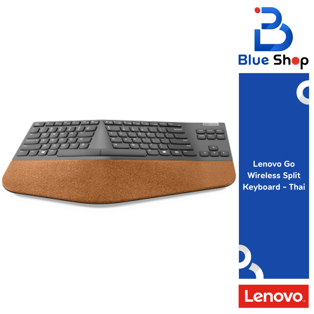 Lenovo Go Wireless Split Keyboard - Thai คีย์บอร์ดออกแบบตามสรีรศาสตร์ ...