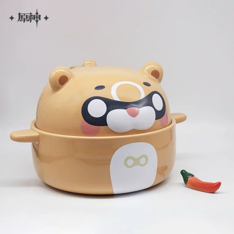 [พรีรอ12-20วัน] Official แท้ Gouba Xiangling หม้อเซรามิก Genshin impact ...