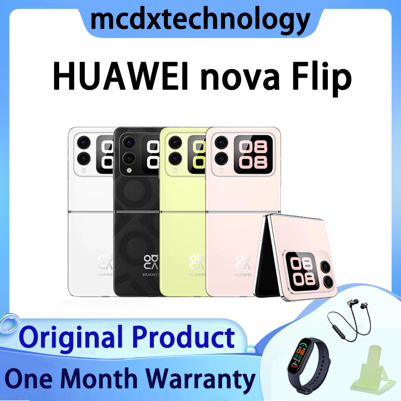 HUAWEI nova Flip HarmonyOS 4.2 Foldable LTPO OLED 6.88mm Thin 66W Fast Charging Dual SIM Huawei ...