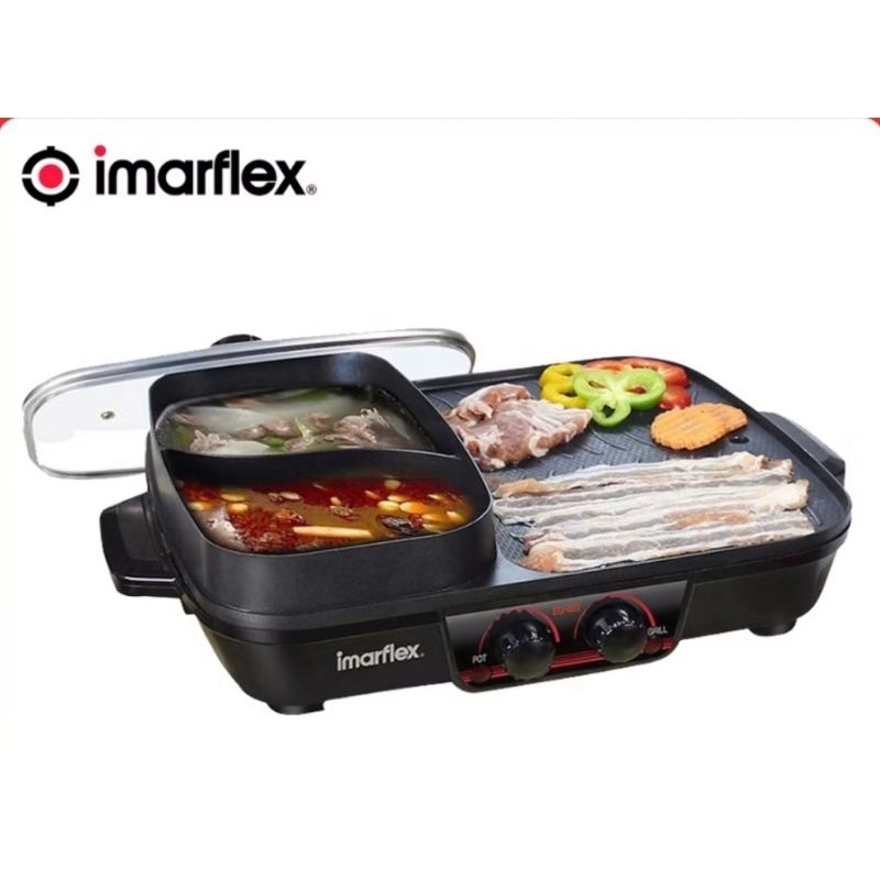 ถูกที่สุด เตาย่าง imarflex EG-657 ราคาพิเศษ 699 บาท | Shopee Thailand