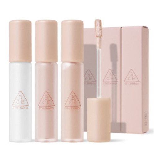 3CE Skin Fit Cover Liquid Concealer (Light Ivory, Soft Medium, White ...