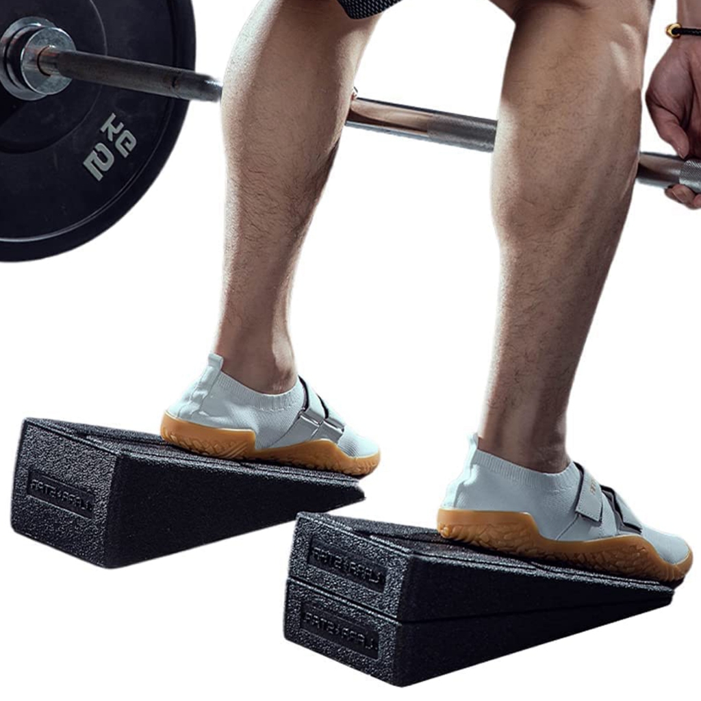 Squat Wedges 3 Piece Calf Extender Anti-Slip Squat Incline, Leg ...