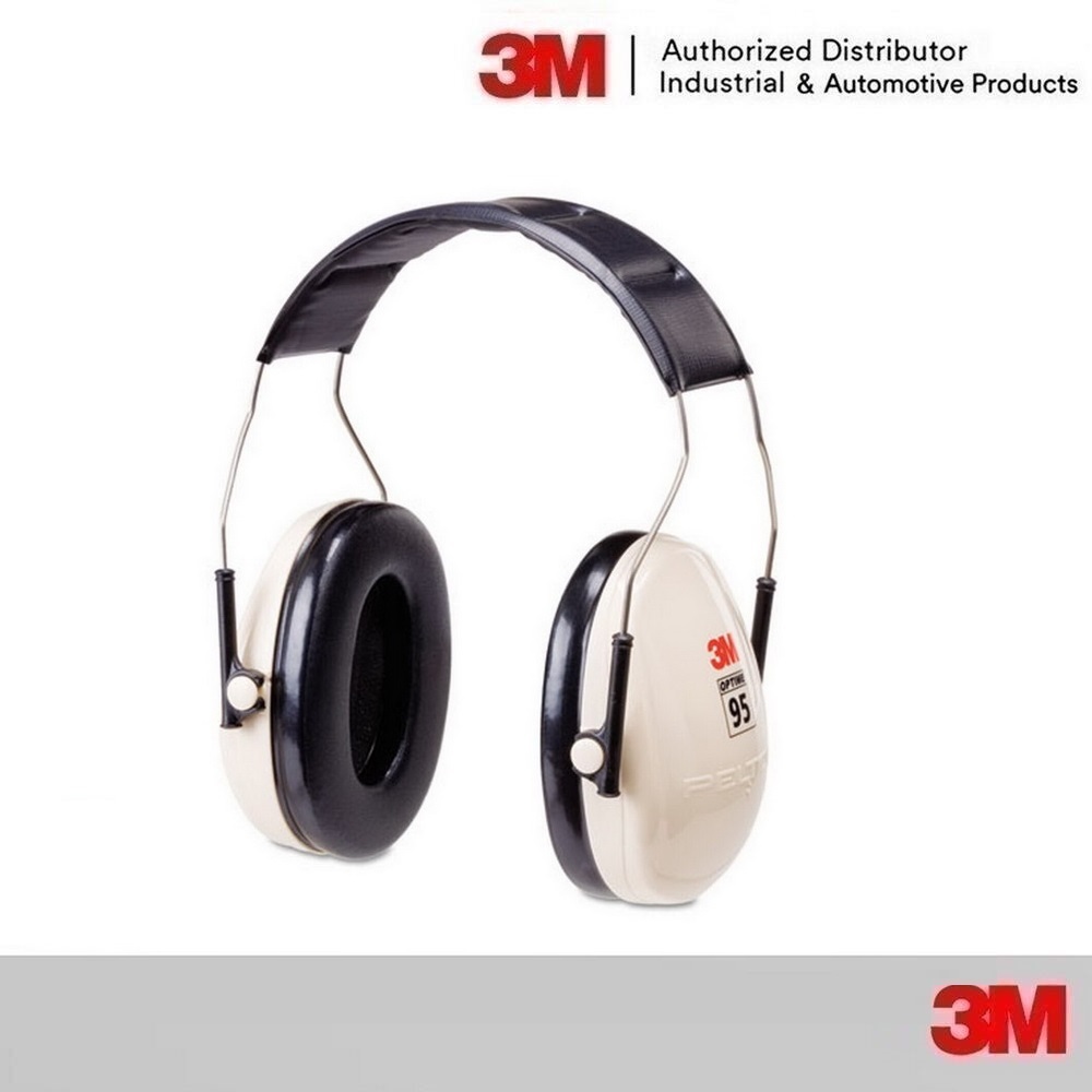 3M Optime 95 H6A/V พับไม่ได้ EAR MUFF , H6B/V, Behind-the-Head, (H6F/V) FOLDED พับได้ | Shopee ...