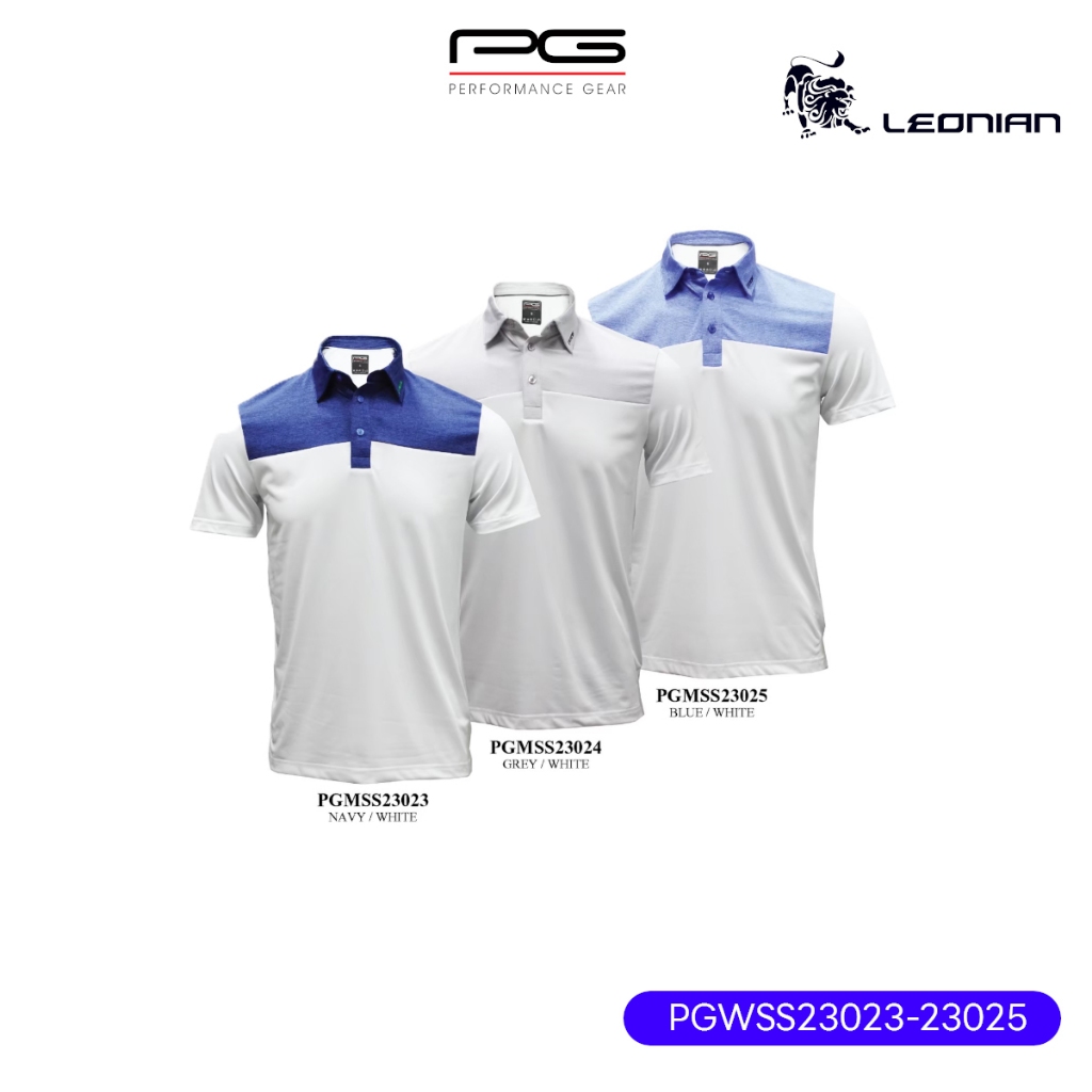 เสื้อผ้ากอล์ฟ PG MEN # PGMSS23023-PGMSS23024-PGMSS23025 | Shopee Thailand