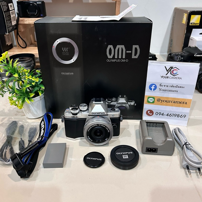 Olympus Em10 mark ii + Lens 14-42 mm (พร้อมส่งจ้า) | Shopee Thailand