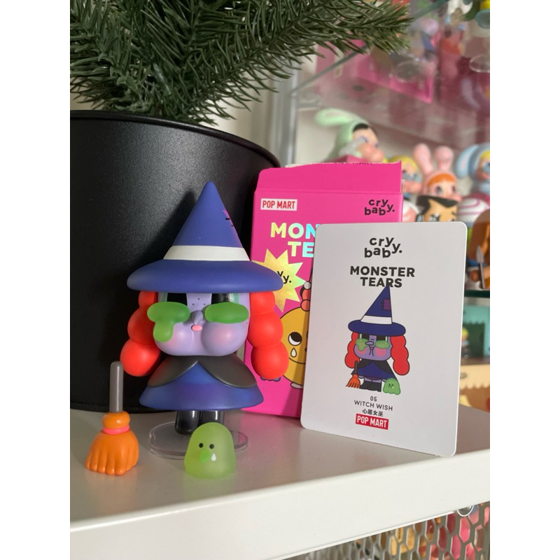 (พร้อมส่ง) Cry baby monster tears /witch wish popmart แท้！ | Shopee ...