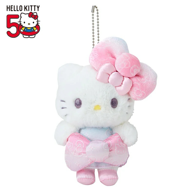 Sanrio พวงกุญแจ Hello Kitty 50th The Fashionable Ribbons Birthday ของ ...