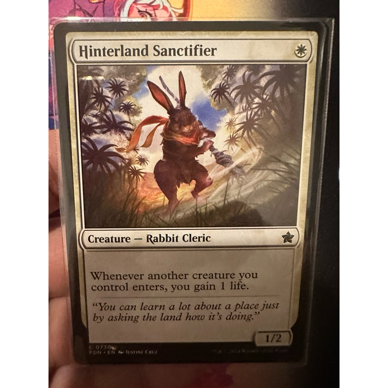 Hinterland Sanctifier การ์ด Magic The Gathering ของแท้ จากชุด ...