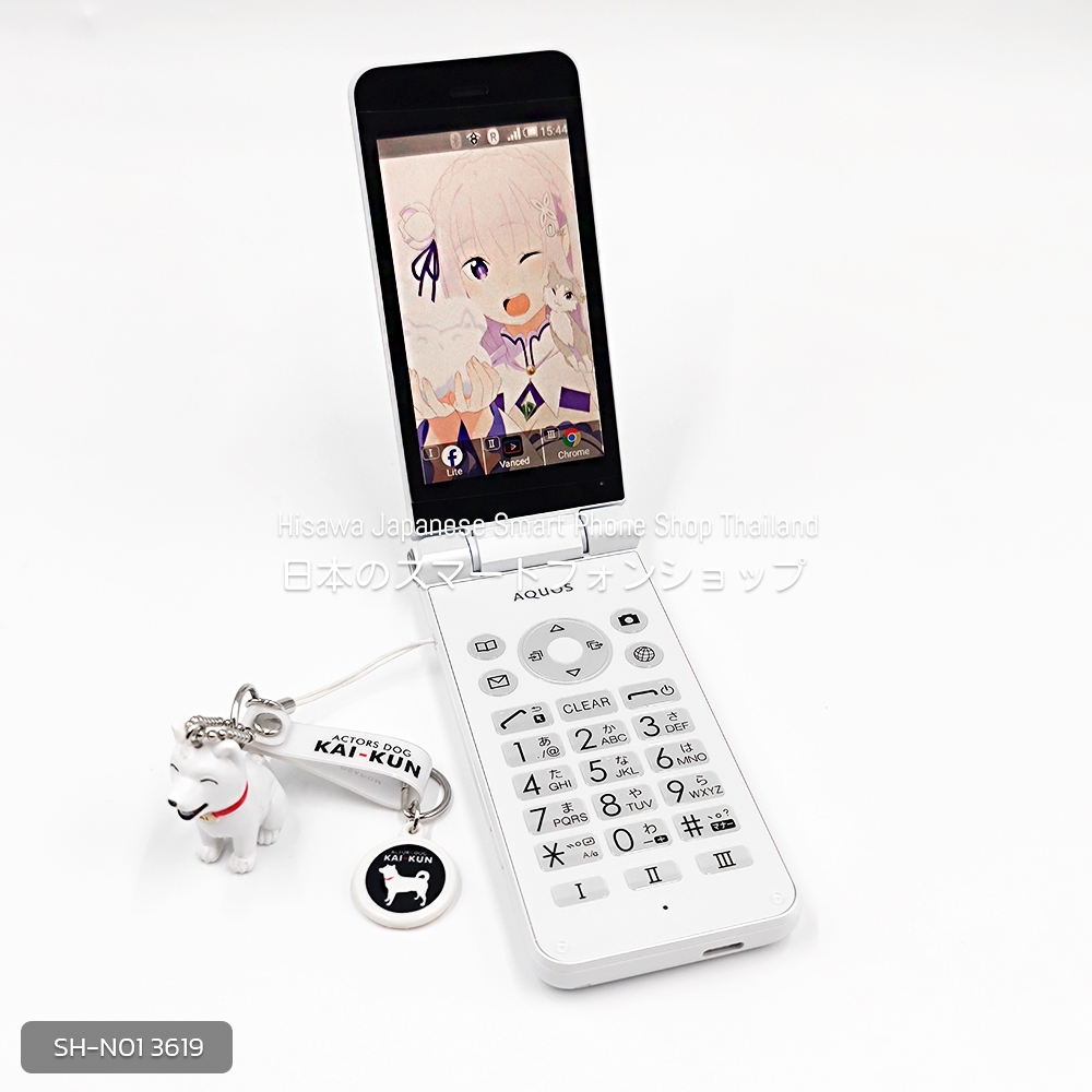 [กึ่งมือ 1] SHARP AQUOS K-TAI (N01) สีขาว มือถือฝาพับญี่ปุ่น โทรในไทยได้ หายาก #3619 | Shopee ...