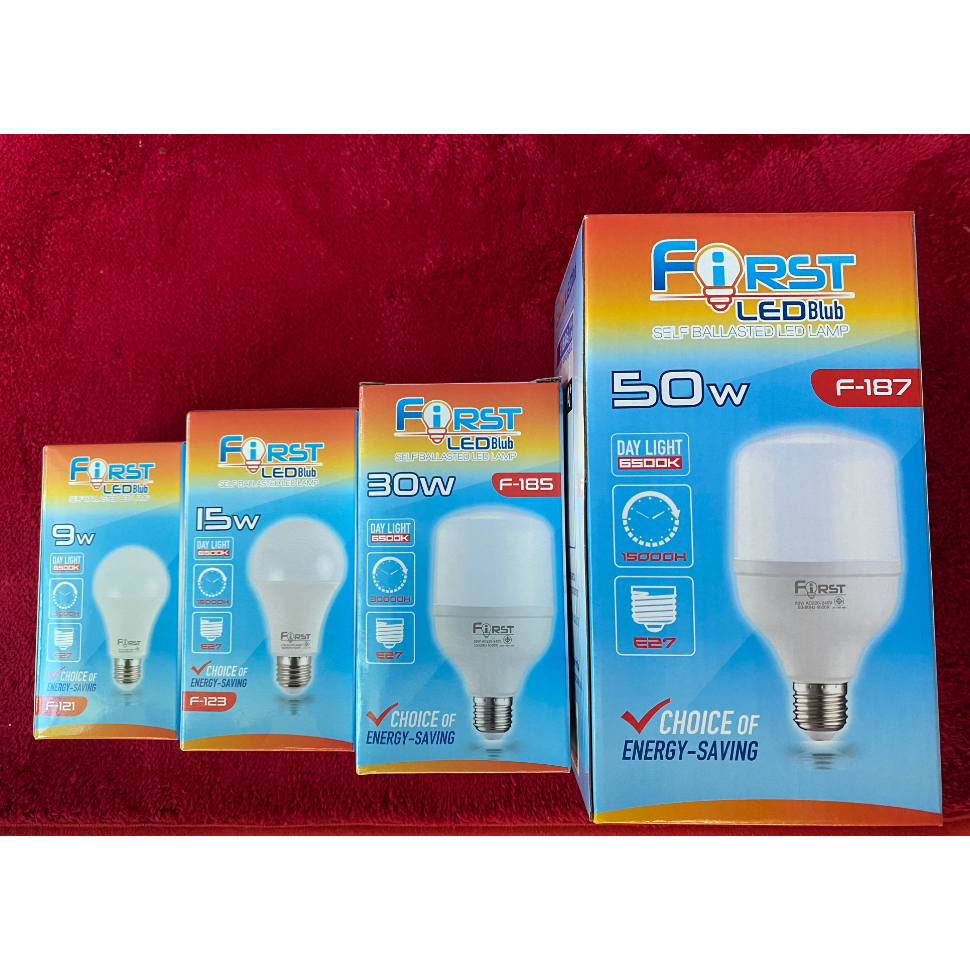 หลอดไฟ แสง Day light first (1 หลอด) หลอดไฟประหยัดพลังงาน หลอดไฟบ้าน แสงไฟสีขาว หลอดไฟ F-187 50w ...