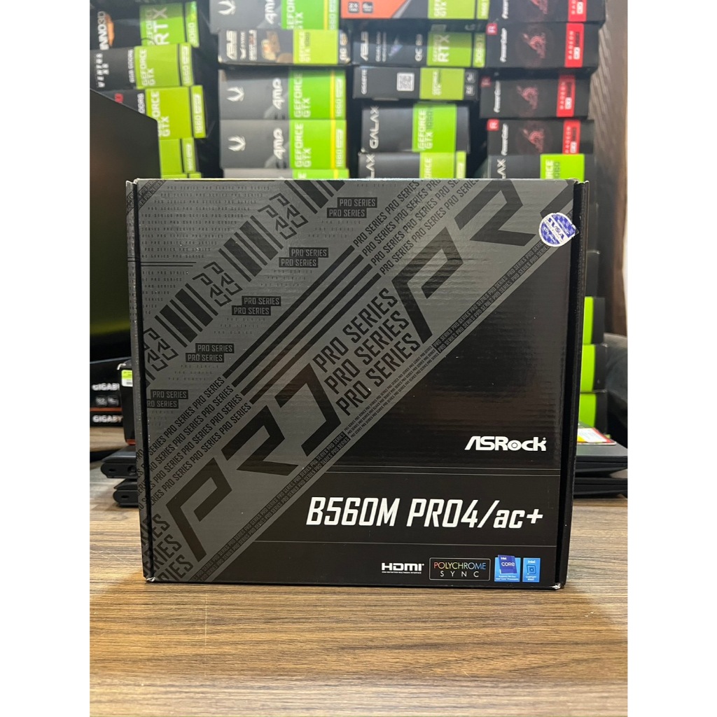 MAINBOARD (เมนบอร์ด) 1200 ASROCK B560M PRO4/AC+ | Shopee Thailand