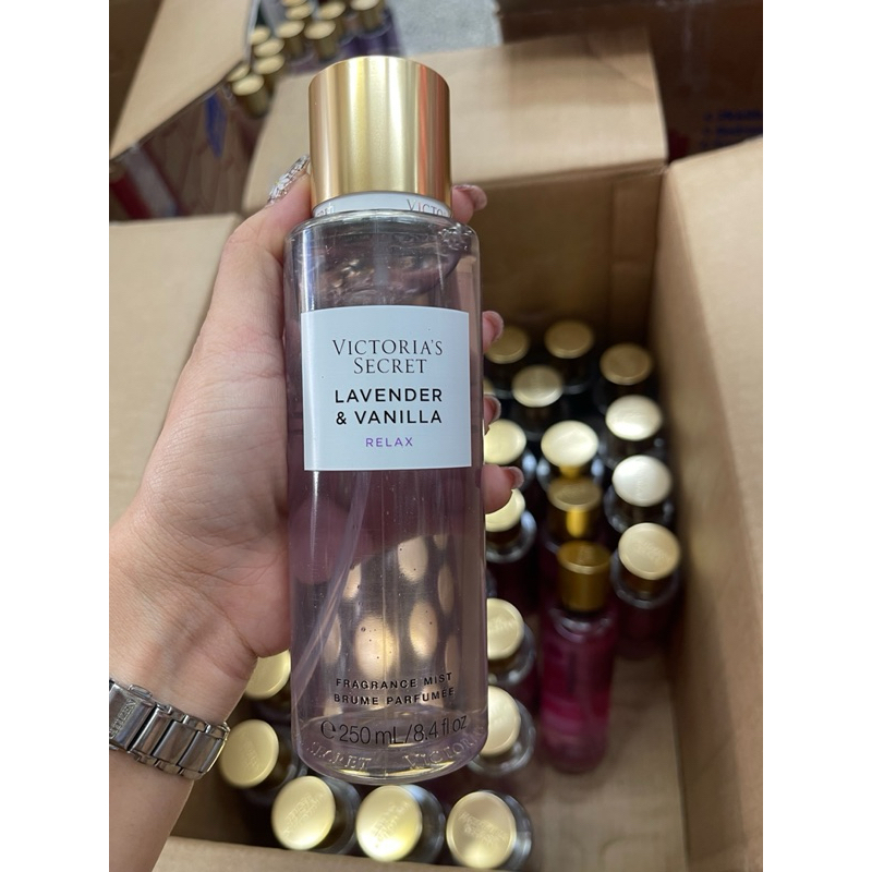 Victoria's Secret Relax Lavender Vanilla Fragrance Mist 250ml. ของแท้ ...