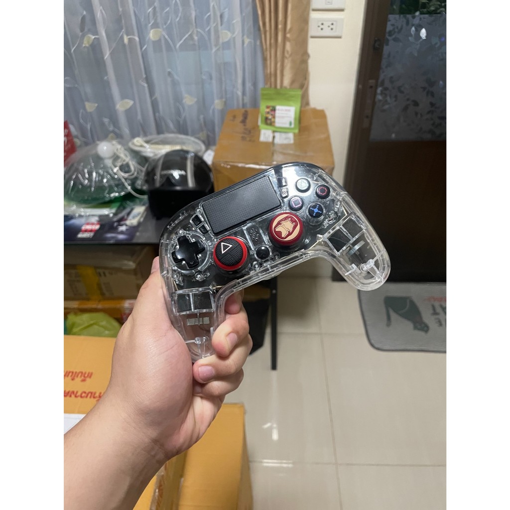 [พร้อมส่ง มือสอง สภาพนางฟ้า]Pxel: PS4 Edge Controller (ใส่ RGB Turbo ...