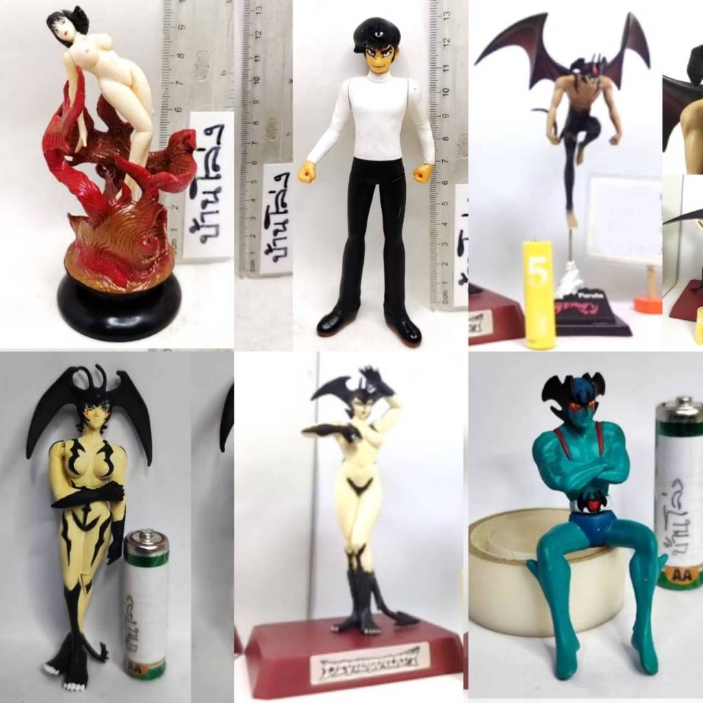 (แท้/มือ2) ⭐DEVILMAN MIKI MAKIMURA (WHITE KNIGHT FIGURE เดวิลแมน,Akira Fudou No Demon Mask ...