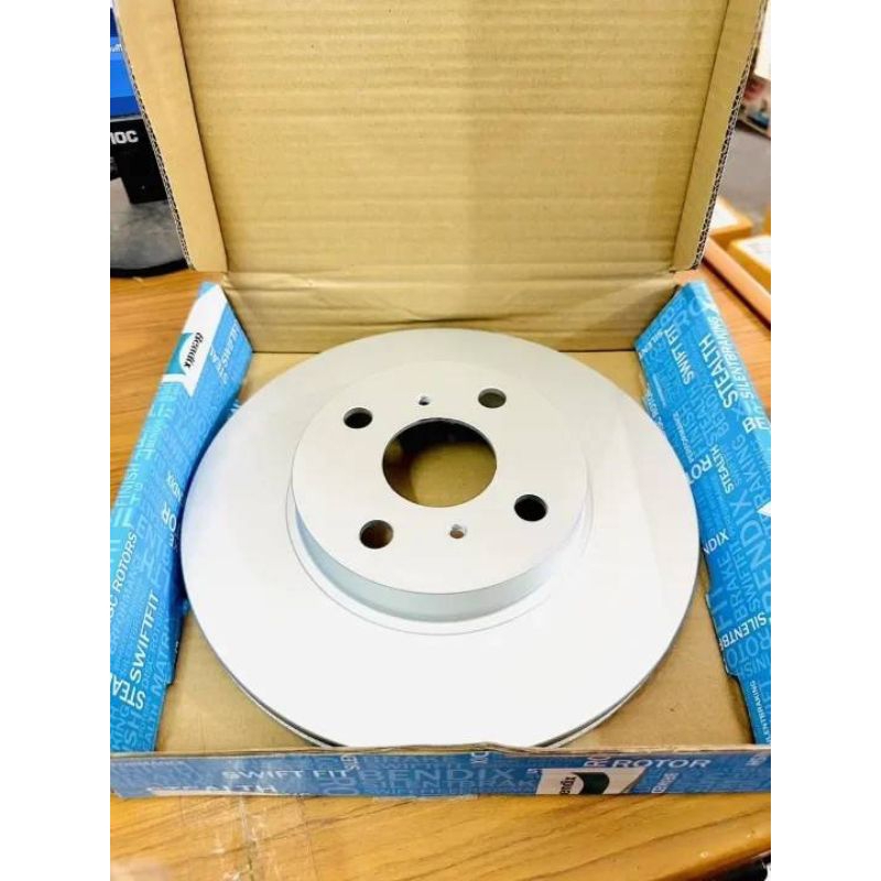 Bendix จานดิสเบรคหน้า TOYOTA Vios 1.5 J,E,G (XP90) ปี2007-2012, Yaris 1 ...