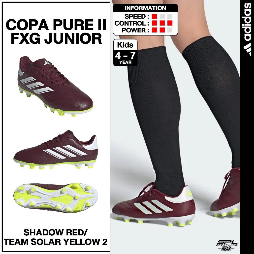 Adidas อาดิดาส รองเท้าฟุตบอล รองเท้าสตั๊ด สำหรับเด็ก Kids Copa Pure2 ...