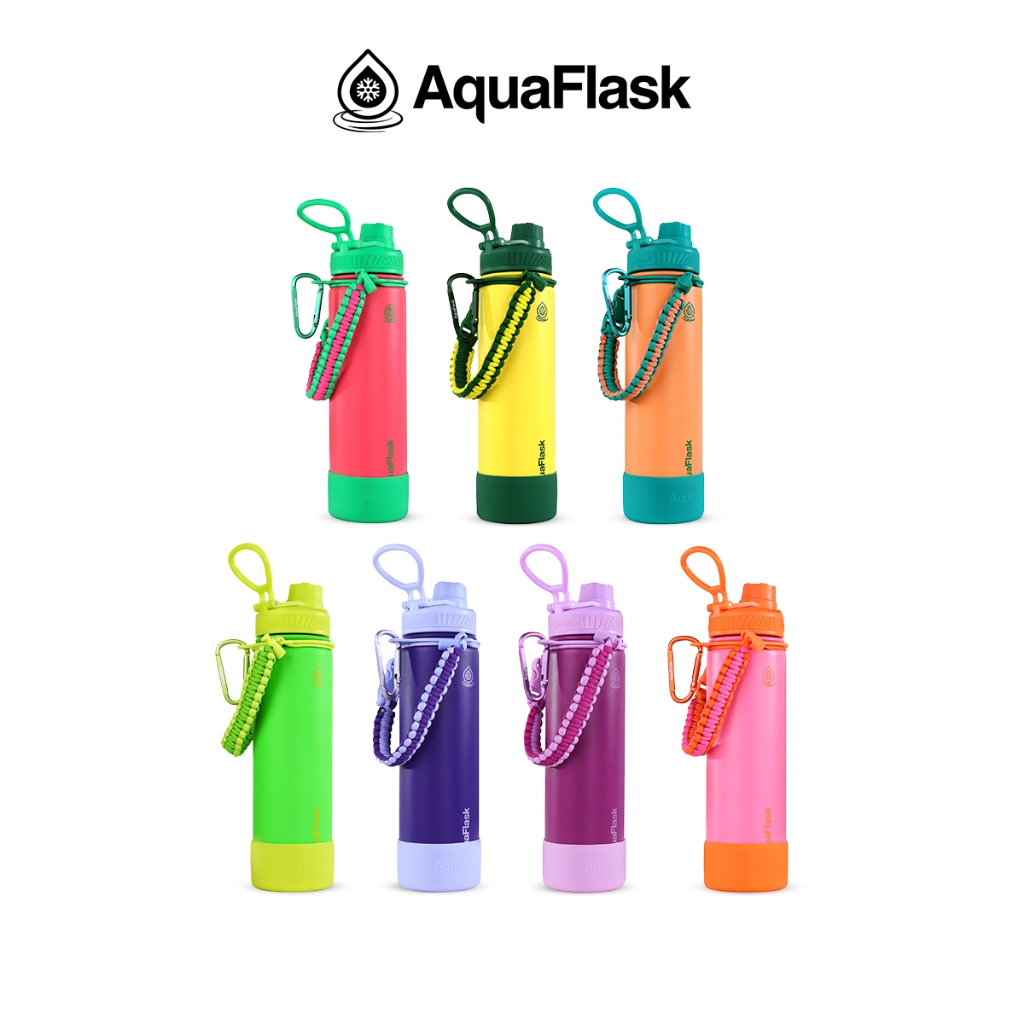AquaFlask Sweet Harvest Limited Edition กระบอกน้ำเก็บความเย็น พร้อมสาย ...
