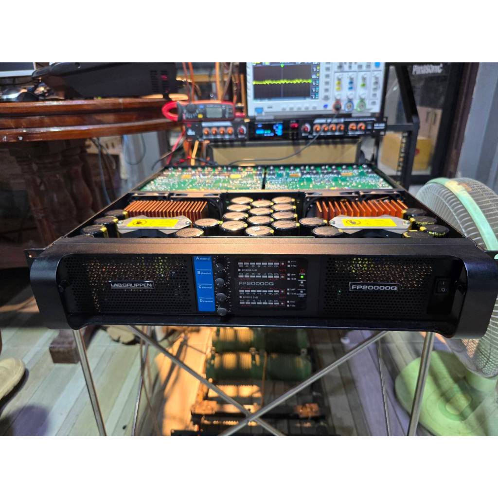 โคตรแอมป์ Lab.gruppen FP20000Q คลาส TD แรงสะใจ แน่นอนLAB Gruppen 4ช่อง ...