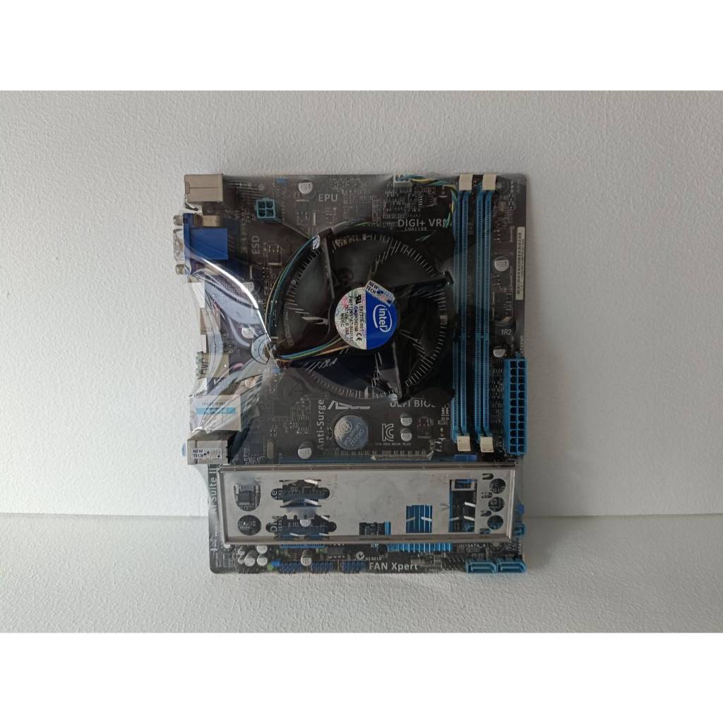 เมนบอร์ด ASUS H61M-A/USB3 Socket 1155 CPU I5-3330 รองรับแรม DDR3 พร้อม ...