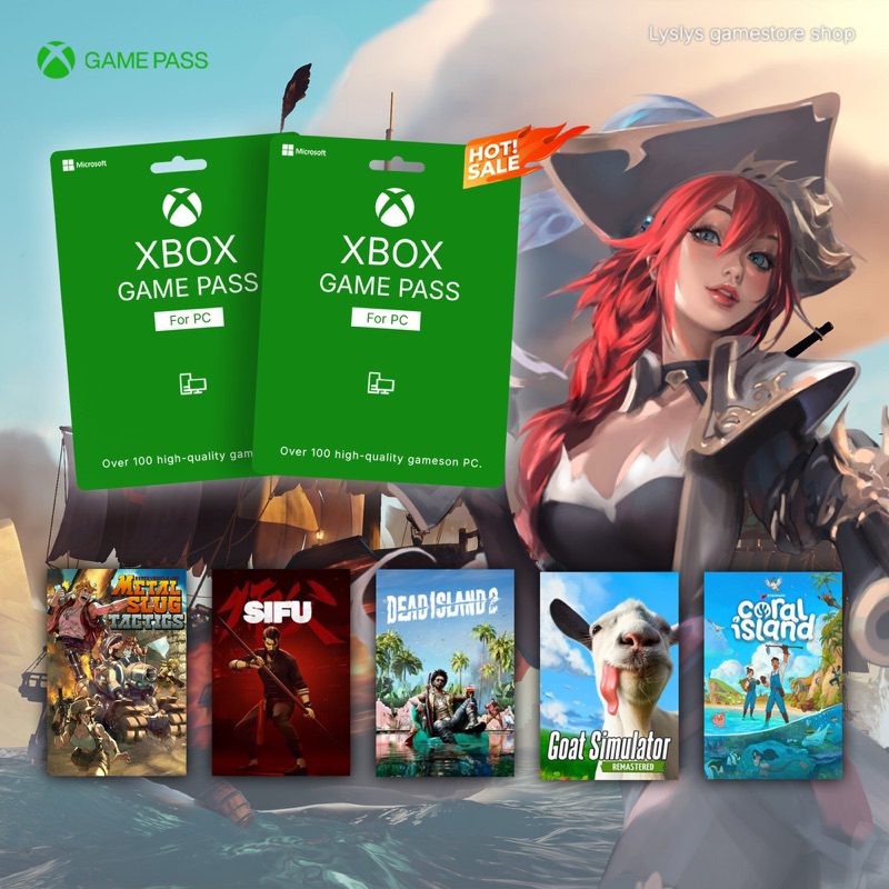 xbox pc game pass เเชทก่อนสั่งซื้อเท่านั้นจัดส่งทันที | Shopee Thailand
