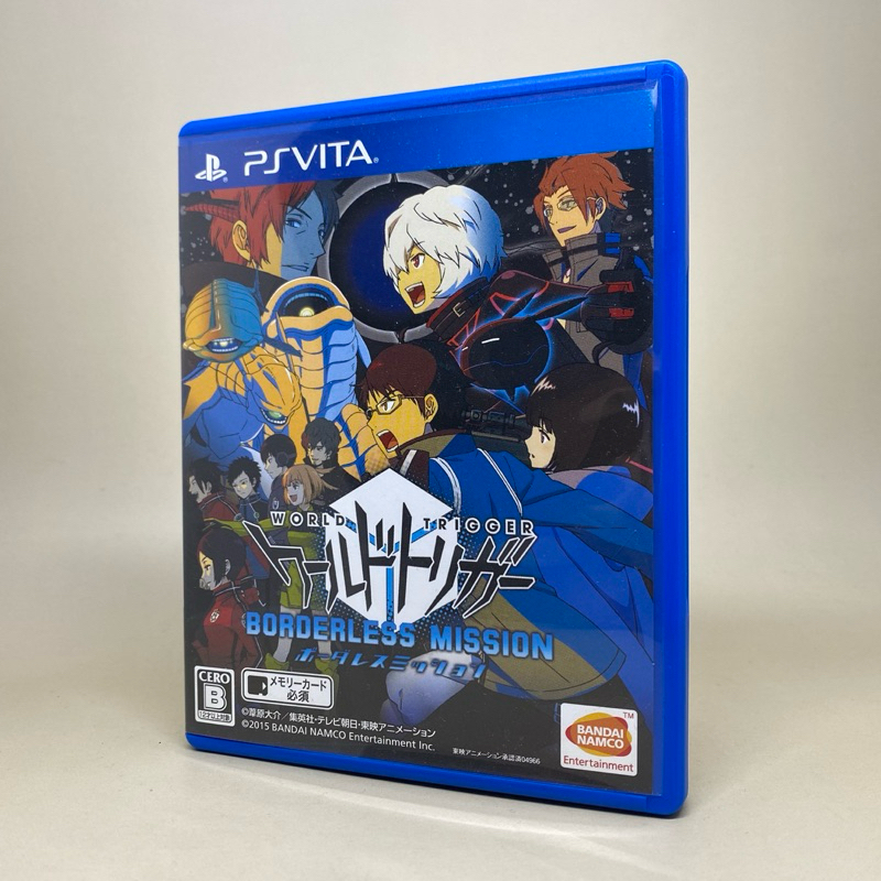 World Trigger borderless mission PS Vita | แผ่นเกมเพลสเตชั่นวีต้า แท้ ...