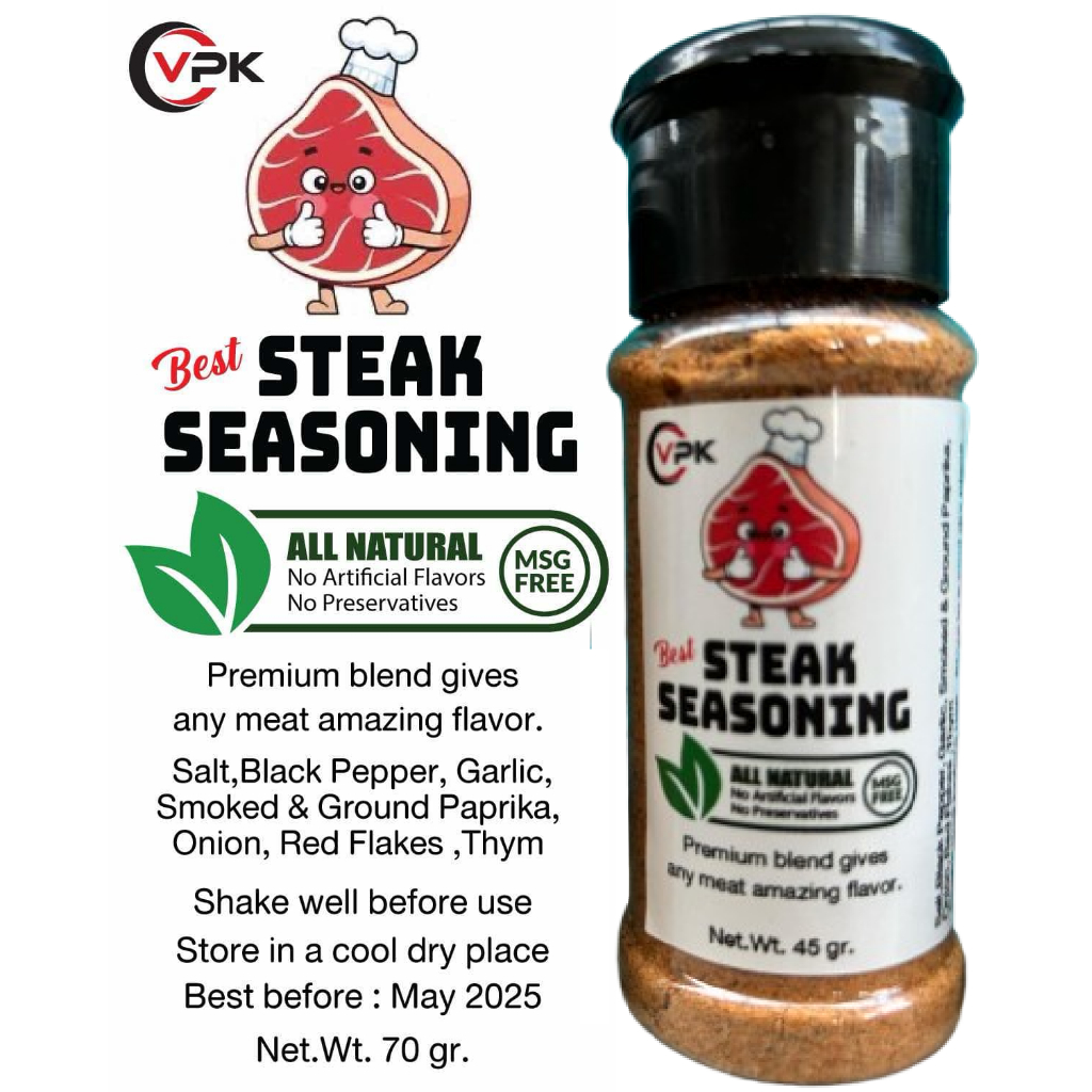Steak Seasoning, Meat Seasoning, Allround Seasoning, Perfect for ALL ...