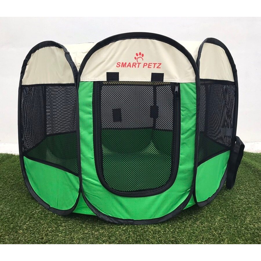 smart petz คอกหมา/คอกสุนัข/คอกสัตว์เลี้ยง ขนาดL รุ่น QSPT-L | Shopee Thailand