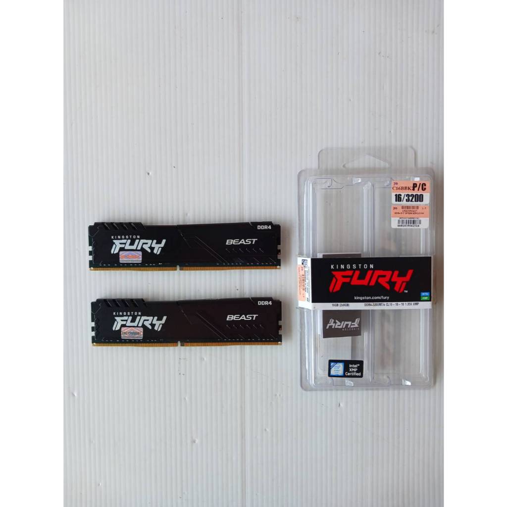 RAM PC DDR4 (3200) 16 GB 8GB x 2 ประกัน J.I.B LT | Shopee Thailand