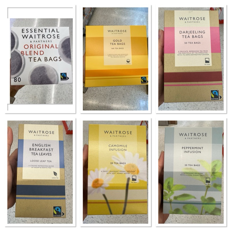 ชาใบชนิดซอง เวทโทรส แอนด์ พาร์ทเนอร์ 250 G. Original Blend Tea Bags ...