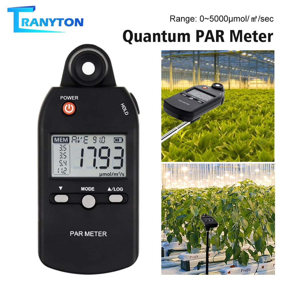 Quantum PAR meter Device PPFD Measurement เครื่องวัดค่าแสง PPFD สำหรับ ...