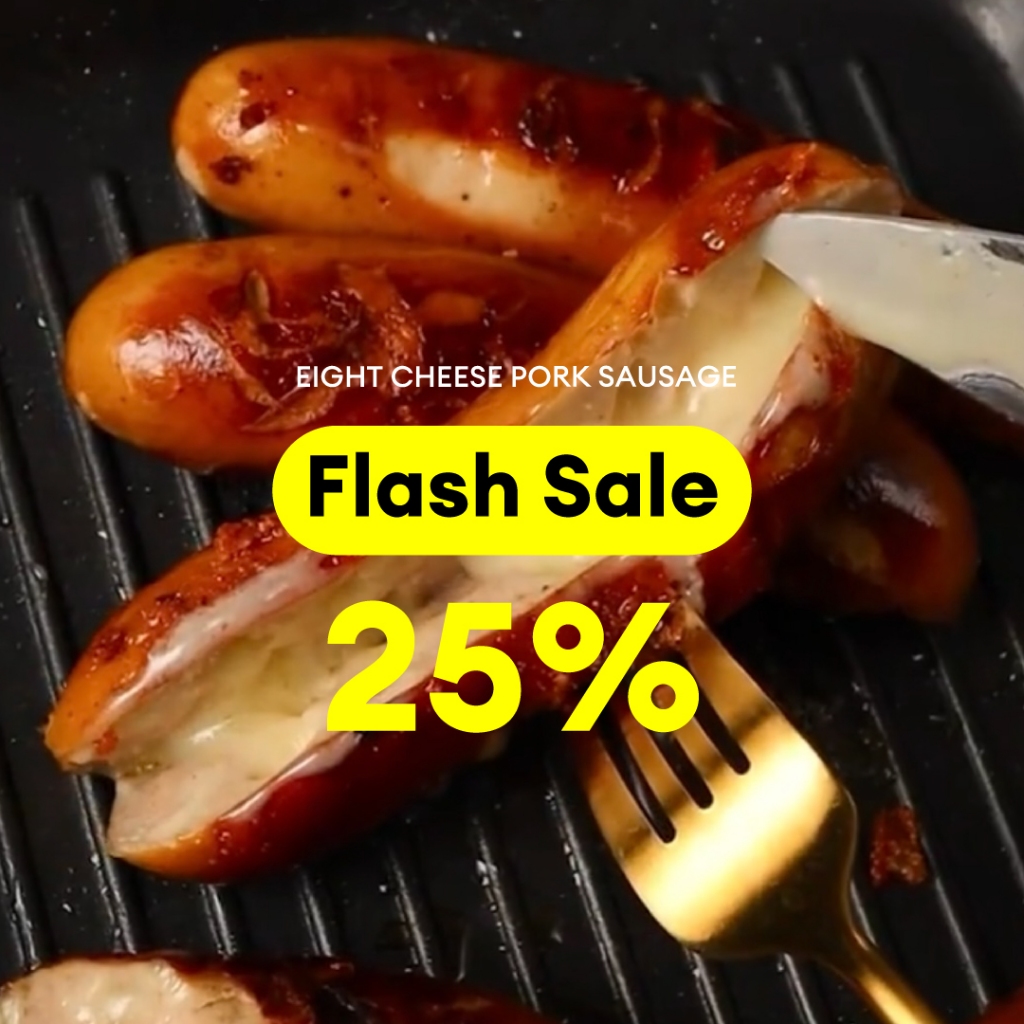 (25% Flash Sale) Eight cheeses Pork Sausage (Keto) - Uncle Boss ...