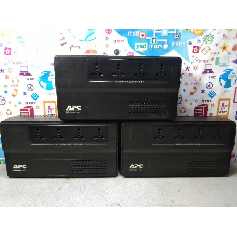 UPS เครื่องสำรองไฟ APC 800VA/480W มือสอง สภาพสวย เครื่องเปล่าไม่มีแบต ...