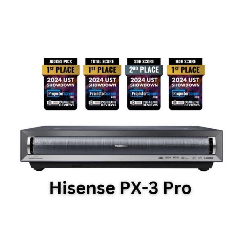 (ศูนย์ไทย) Hisense PX3-PRO Triple Laser , Design for Xbox, IMAX, Dolby ...