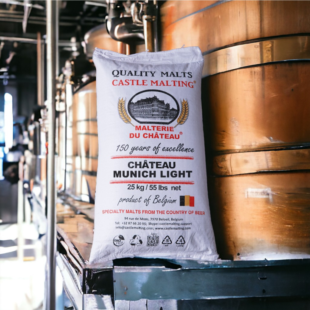 มอลต์ Munich Light Malt - Chateau Malt ทำเบียร์ (500 g.) | Shopee Thailand