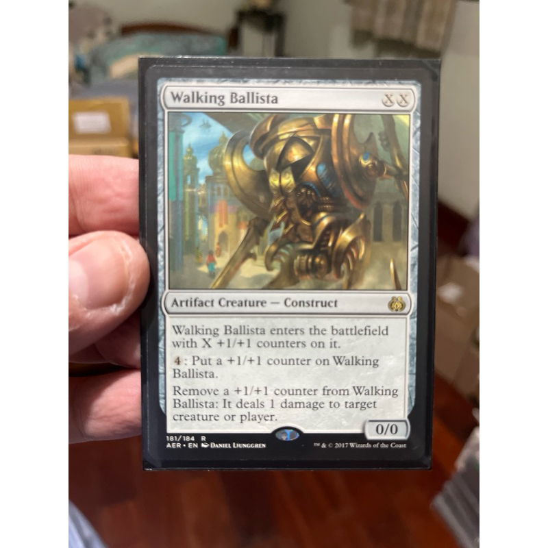 การ์ด MTG Walking Ballista Artifact Magic the Gathering EDH รุ่น AER ...