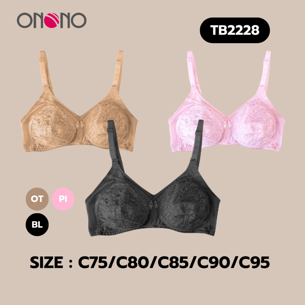 ONONO เสื้อชั้นในไร้โครง ไม่มีฟองน้ำ รุ่น TB2228 | Shopee Thailand