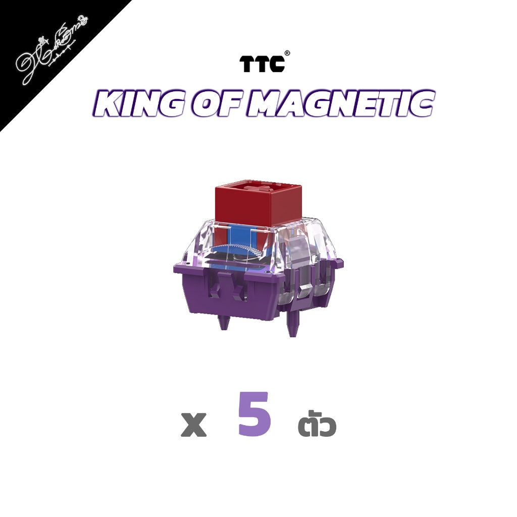 [พร้อมส่ง] TTC KOM / Magneto [Magnetic switch Keyboard][สวิตช์แม่เหล็ก ...