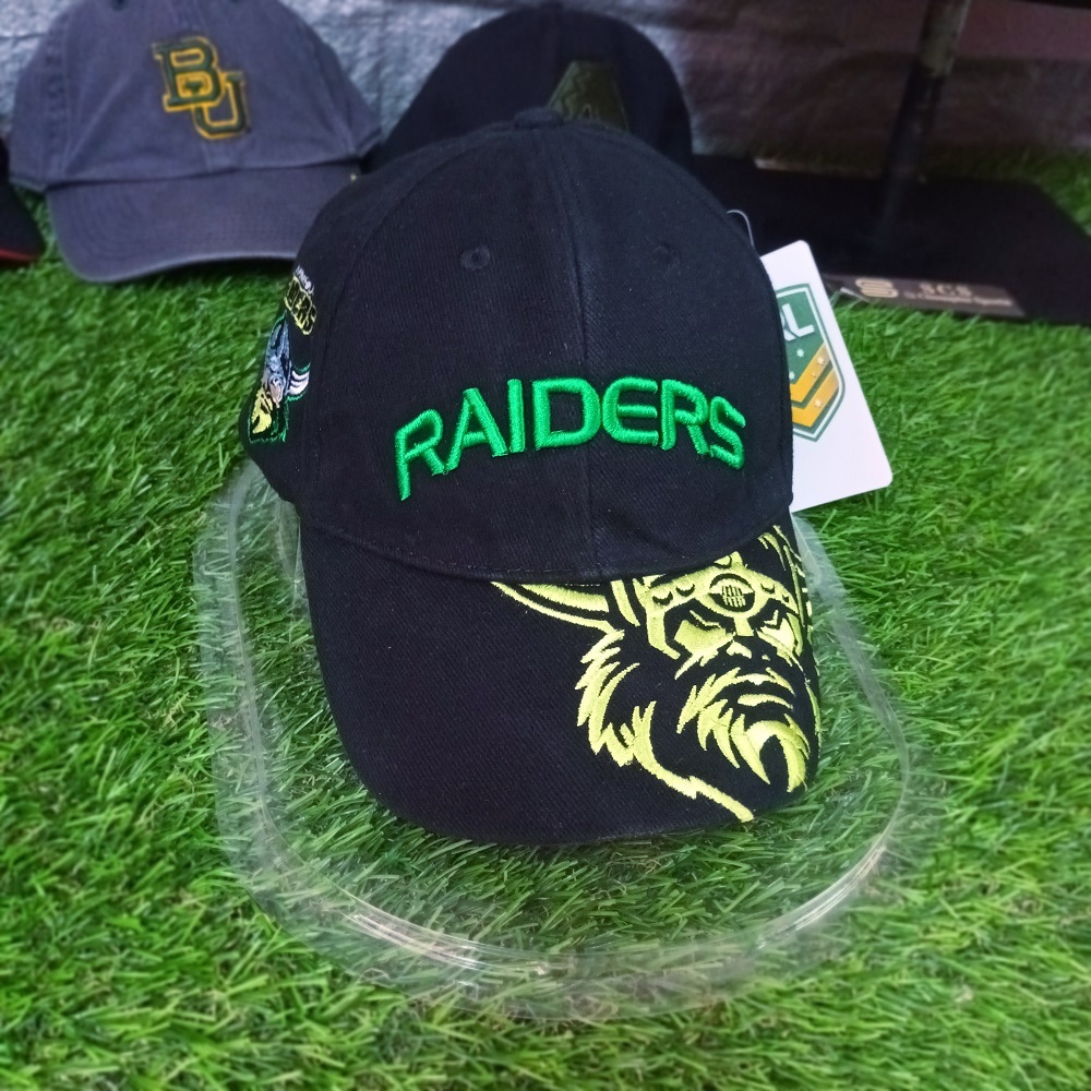 NRL Canberra Raiders rugby cap read description เอ็นอาร์แอล แคนเบอร์รา ...