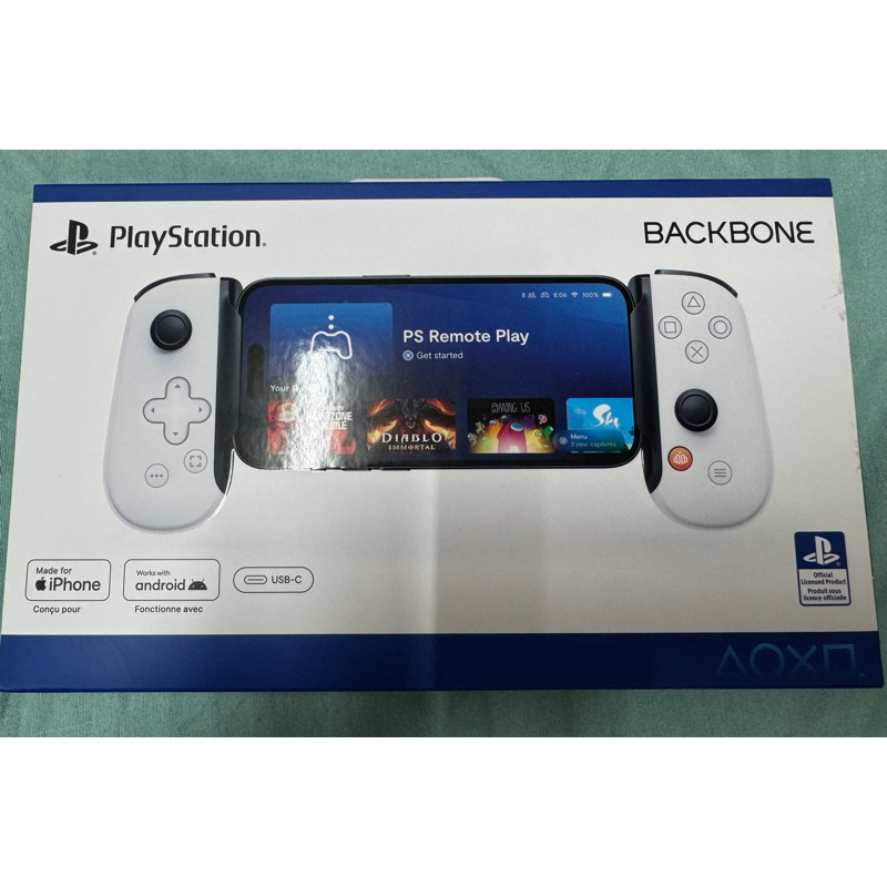 Backbone One - PlayStation Edition 2nd Gen for iPhone 15 & Android [USB ...