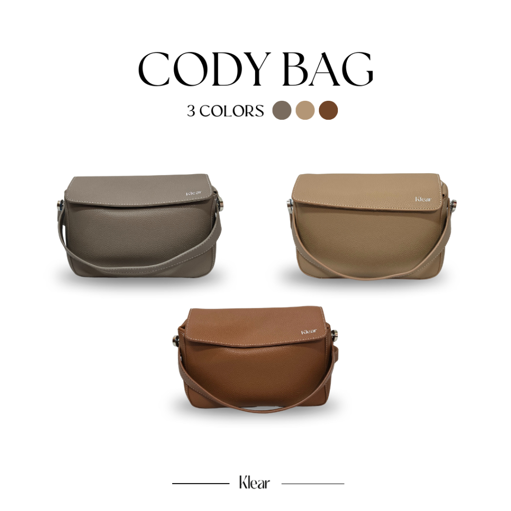 KLEAR.STUDIO - CODY BAG กระเป๋าแฟชั่นผู้ชายและผู้หญิง สไตน์เรียบหรู ทัน ...