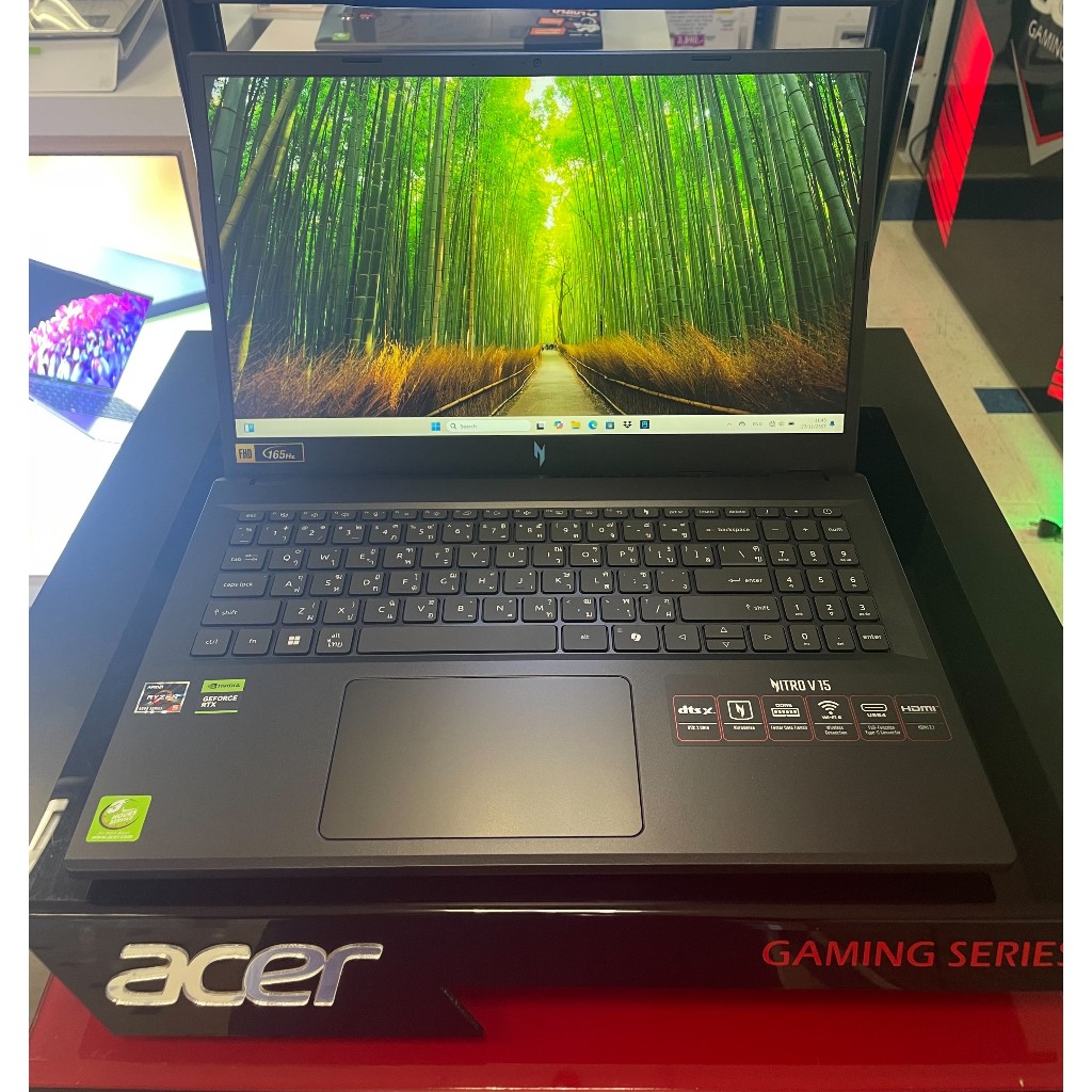 Notebook Acer Nitro V 15 ANV15-41-R488 (Obsidian Black) | Shopee Thailand