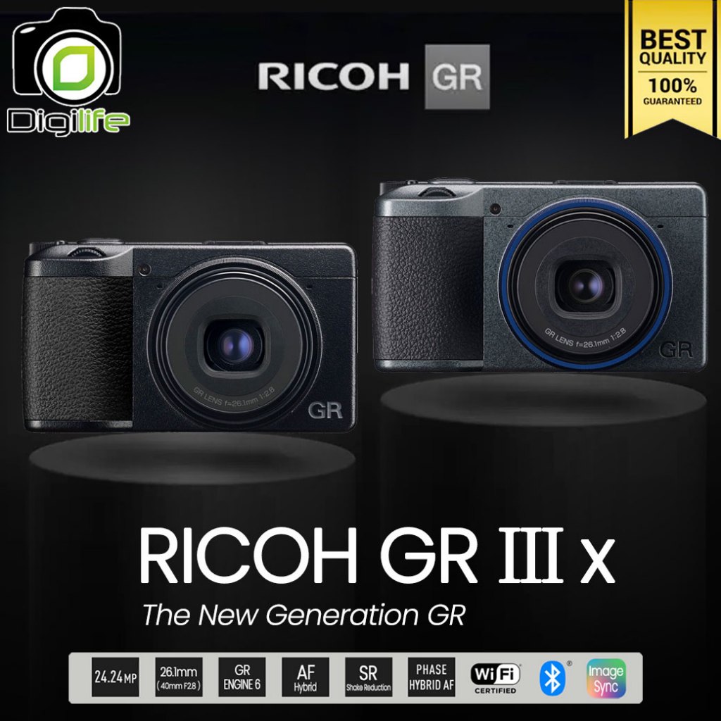 Ricoh Camera GR III, GR IIIX,GR IIIX Urban Edition-รับประกันร้านDigilifeThailand1ปี | Shopee ...