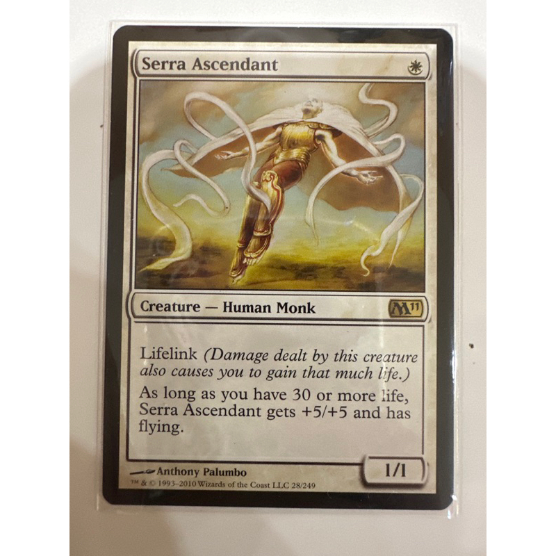 2011 Core Set: Serra Ascendant ของแท้พร้อมส่ง MTG Magic the gathering ...